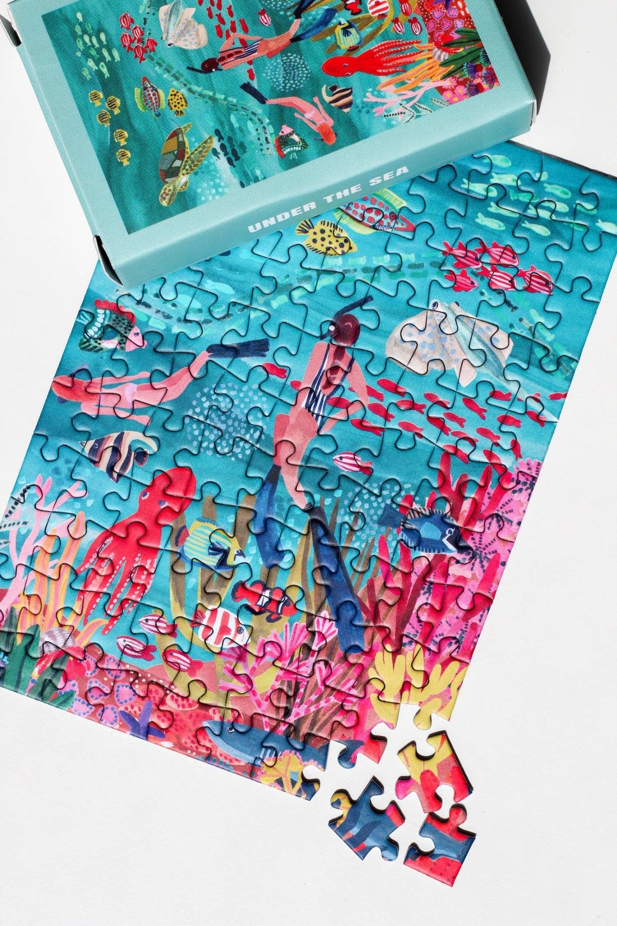 Under the Sea | Mini puzzle | 99 pcs – Laudeen